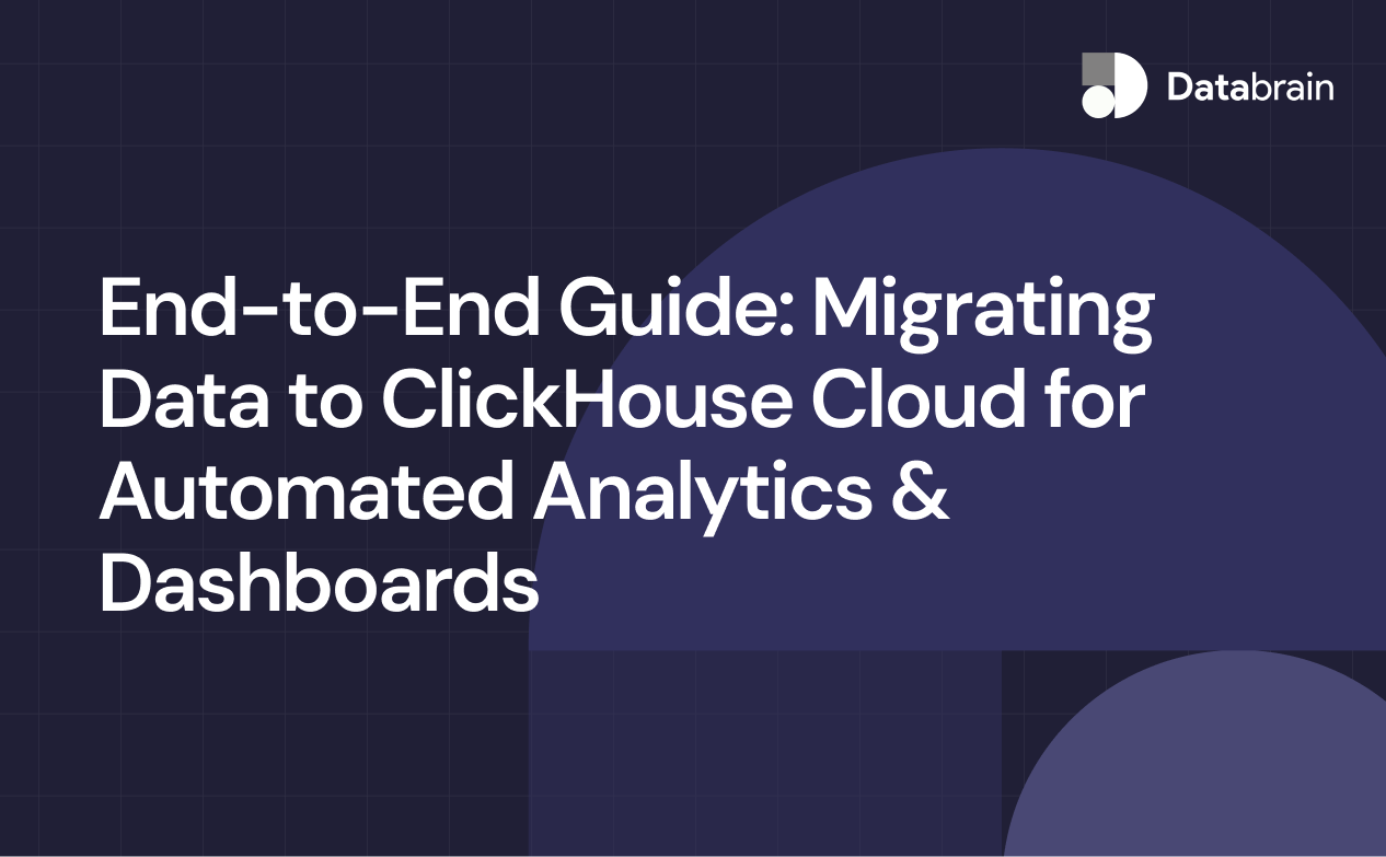 ClickHouse Migration Guide: Step-by-Step 2025